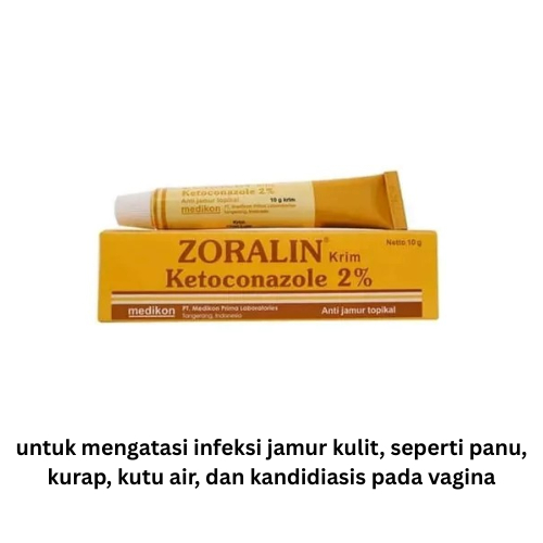 Jual Zoralin 2% Cream 10 g - ketoconazole - Salep Gatal Anti Jamur Eksim | Shopee Indonesia