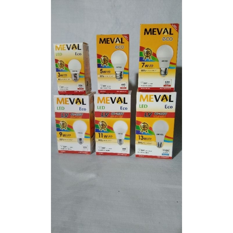 Jual Lampu LED Meval Warm White | Shopee Indonesia