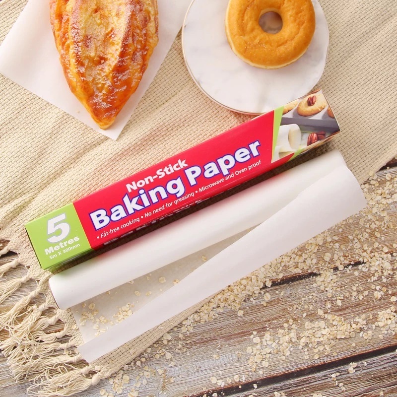 Jual TS Baking Paper Kertas Roti Alas Roti Silicone Oil Paper - Non ...