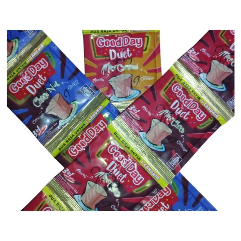 Jual Kopi Good Day Duet All Varian 10 Sachet-Coffee Instan | Shopee ...