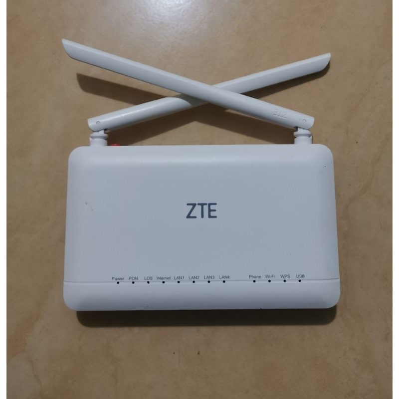 Jual ( second ) ZTE F609 v9 Modem router ( unit + adaptor ) | Shopee ...
