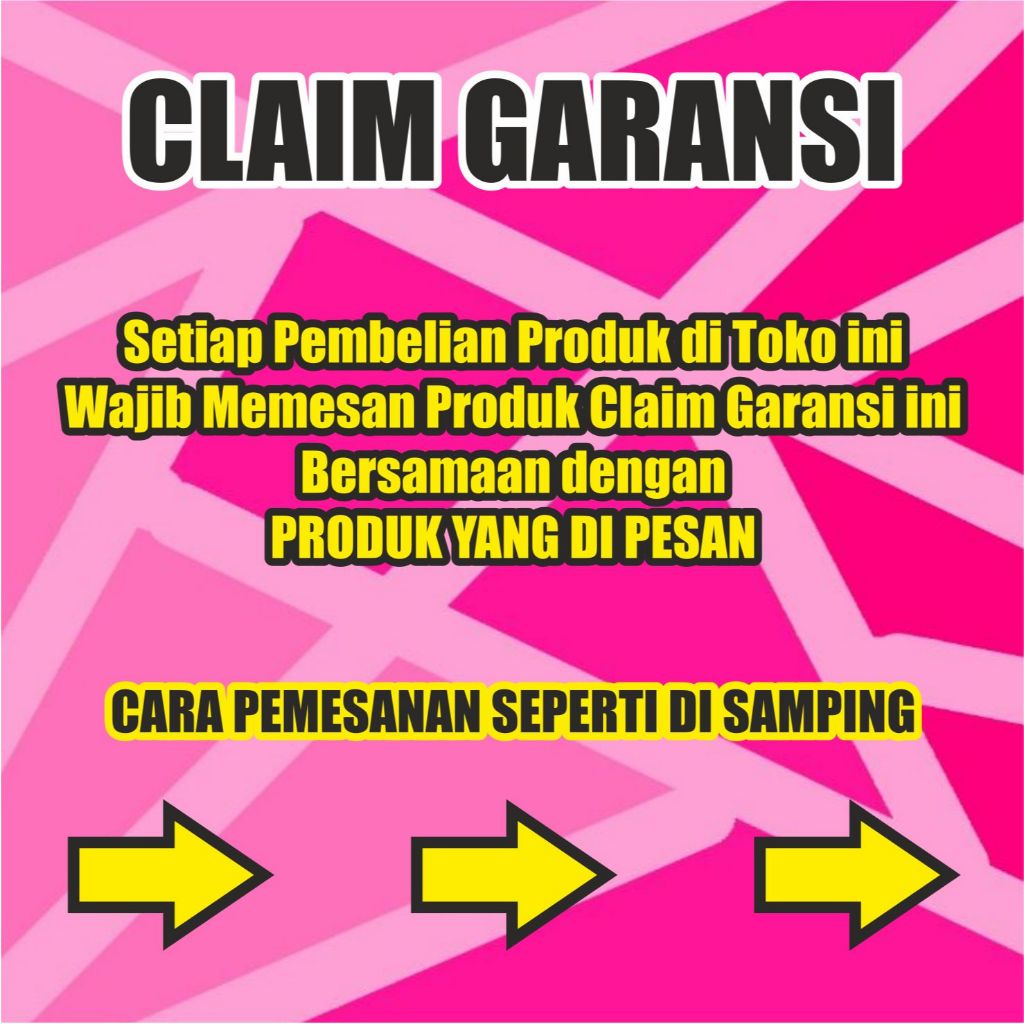 Jual Undangan Claim Garansi ( Sertakan Dengan Undangan Yang Akan di ...