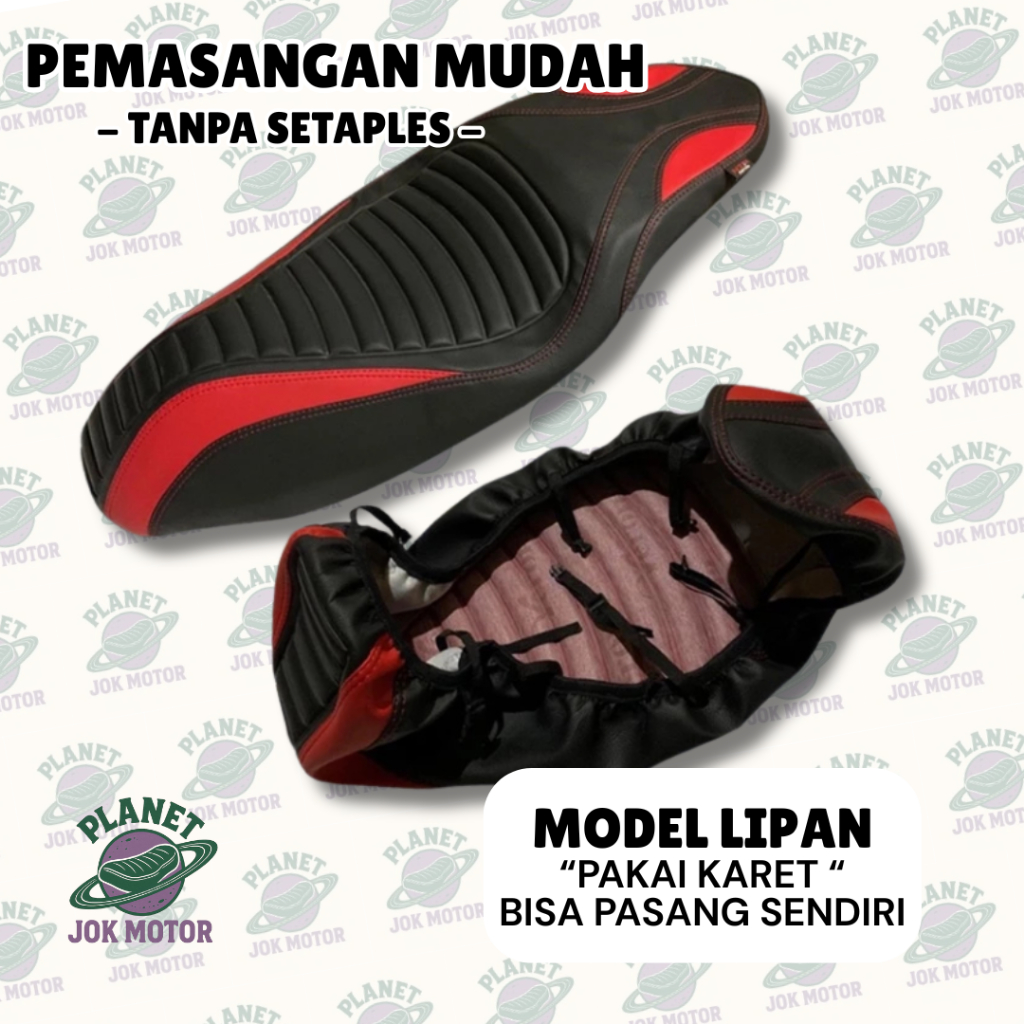 Jual COVER JOK SEAT PELINDUNG JOK MOTOR (PAKAI KARET) MODEL LIPAN # ...