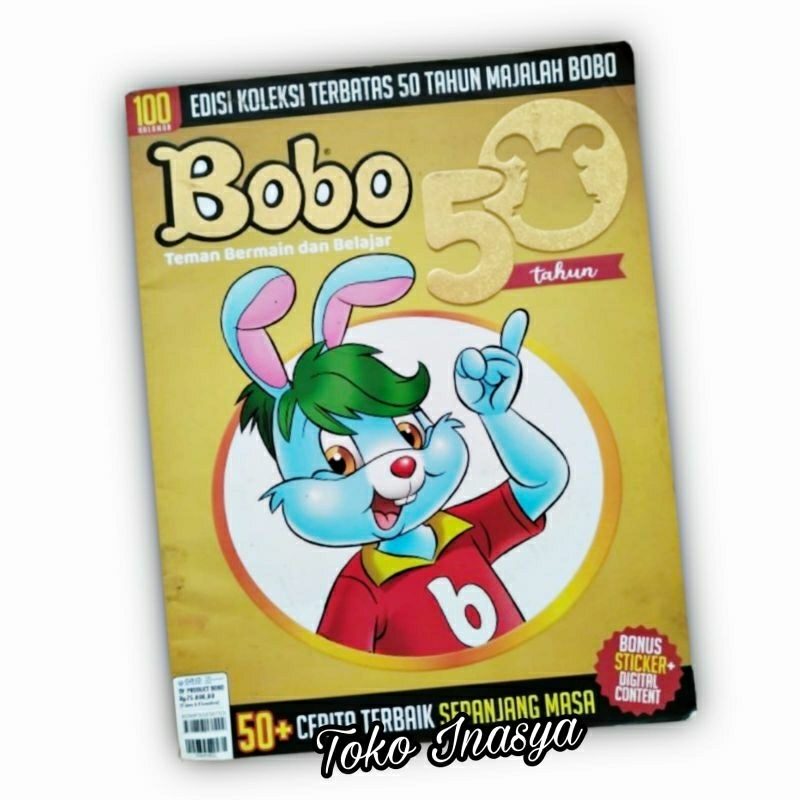 Jual MAJALAH BOBO (EDISI KOLEKSI TERBATAS 50 TAHUN MAJALAH BOBO) 50 CERITA TERBAIK SEPANJANG ...