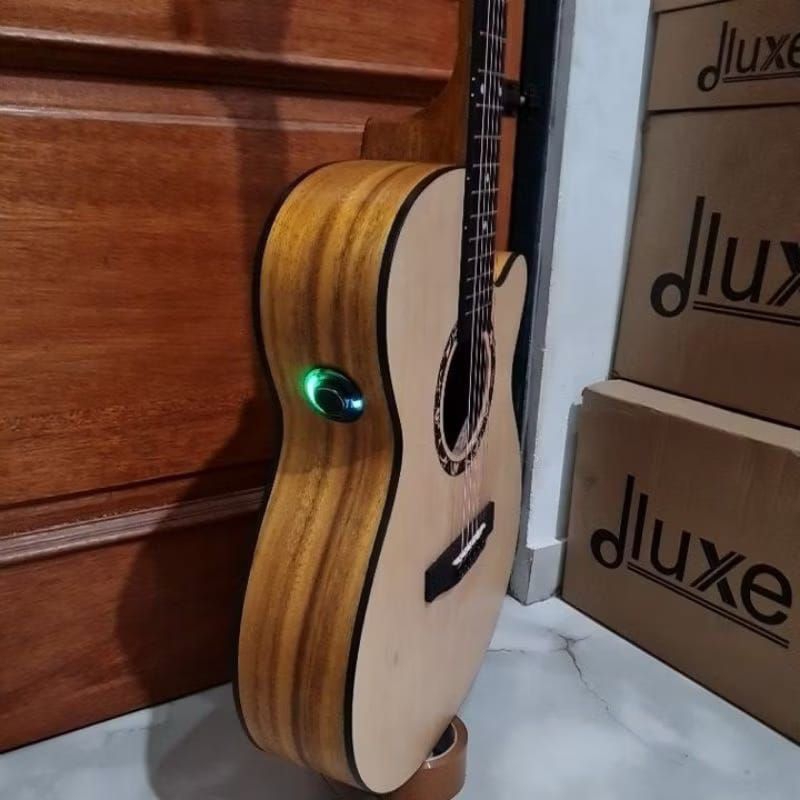 Jual Gitar Transkustik dluxe DF110 Original Pabrikan Gitar Transkustik ...