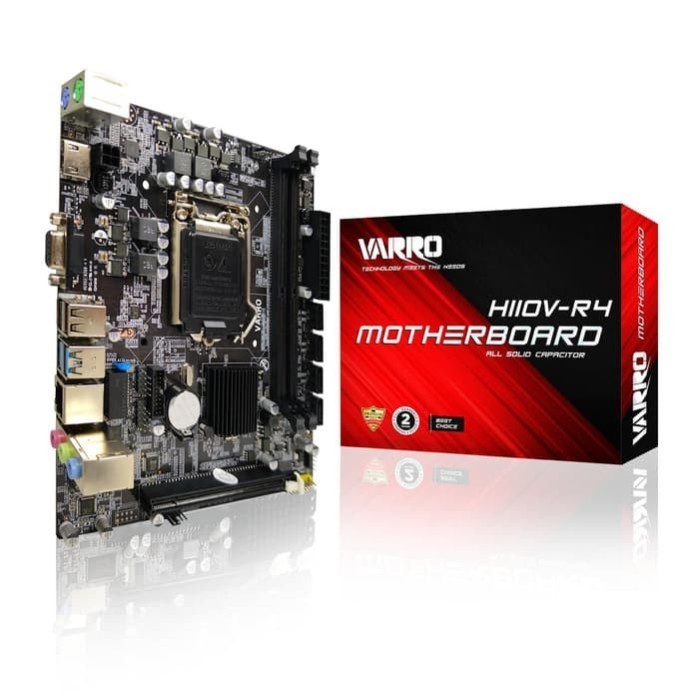 Jual MOTHERBOARD VARRO H110V-R4 DDR4 NVME SOCKET LGA 1151 | Shopee Indonesia