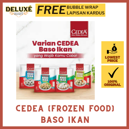 Jual CEDEA Baso Ikan - Frozen Food Varian Baso Ikan Beku untuk Hot Pot ...