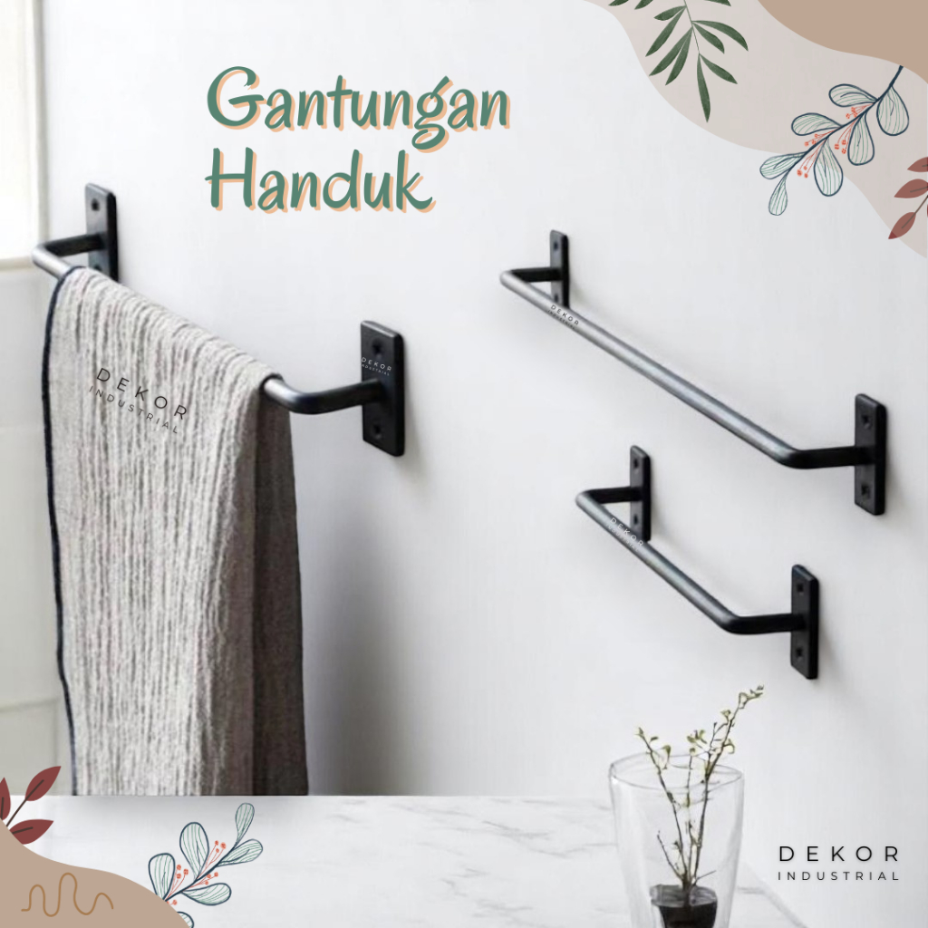 Jual Besi gantungan handuk gantungan baju | gantungan serbaguna ...
