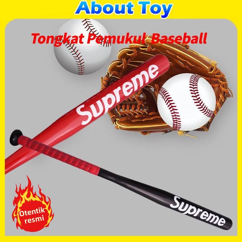 Jual Asli Original Supreme 81CM Tongkat Baseball Aluminium Logam Stik ...