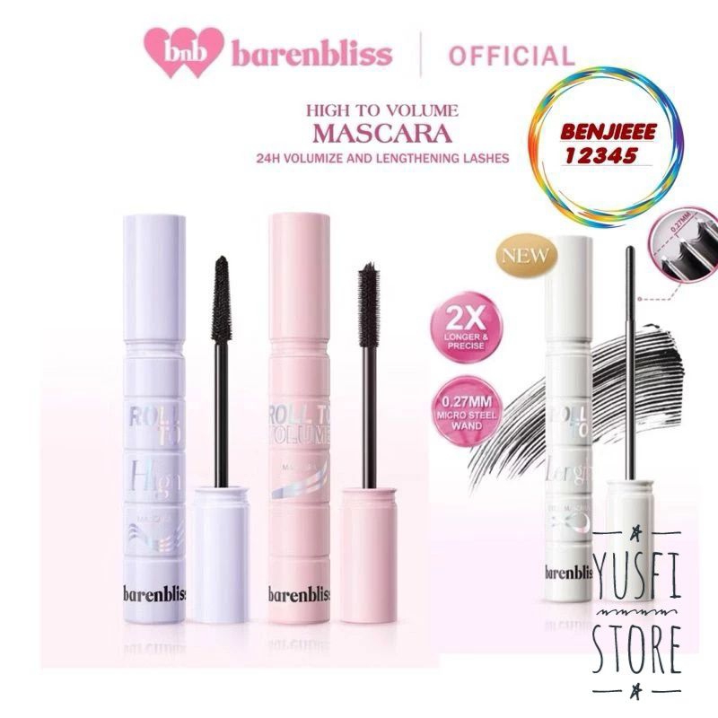 Jual BNB Barenbliss Roll To Length Steel Mascara 6g,Barenbliss Roll To ...