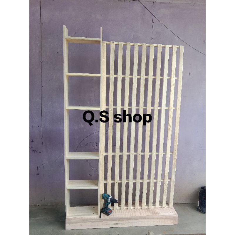 Jual partisi rak sekat ruangan realpick bahan kayu keras dan elegan ...