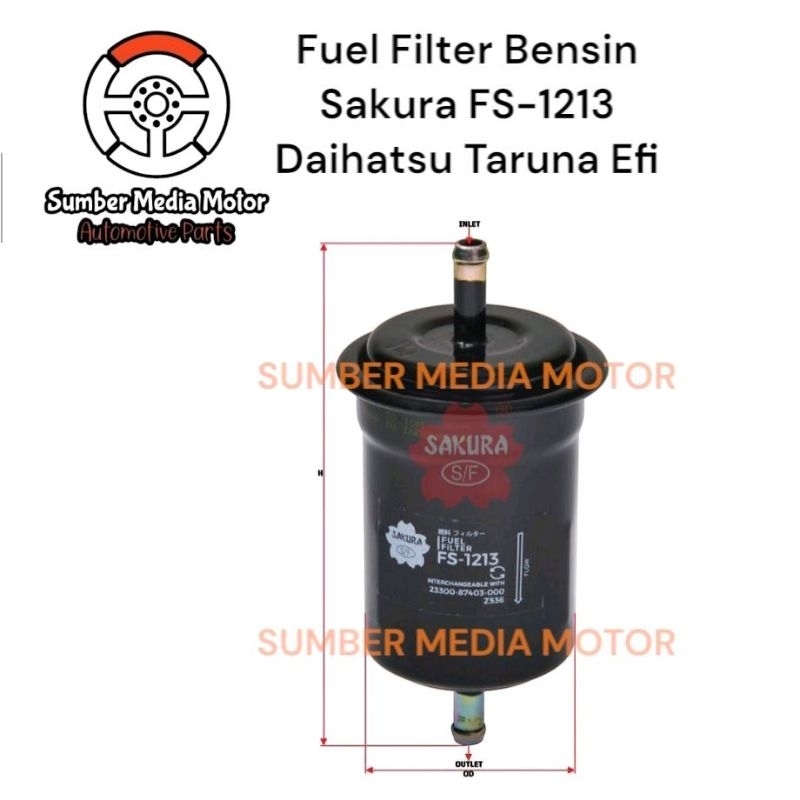 Jual Sakura Fuel Filter Bensin FS-1213 Daihatsu Taruna Efi | Shopee ...