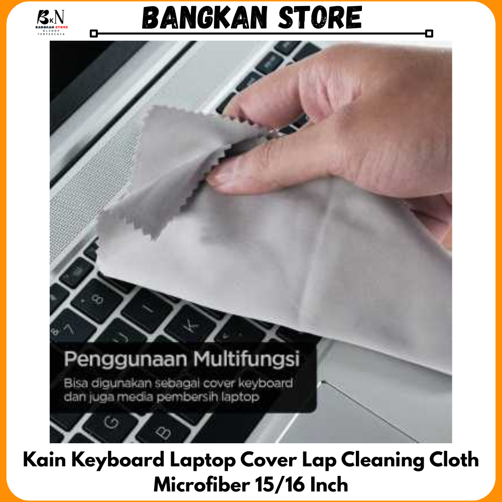 Jual Kain Keyboard Laptop Cover Lap Cleaning Cloth Microfiber 15/16 ...