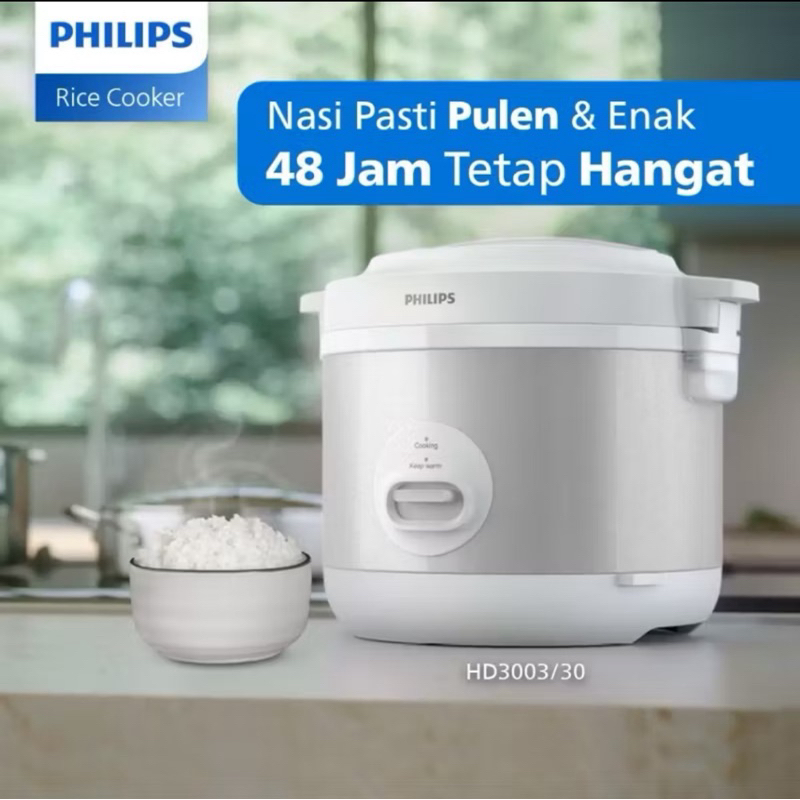 Jual Philips HD 3003 Rice Cooker Magic com 1,8 liter | Shopee Indonesia