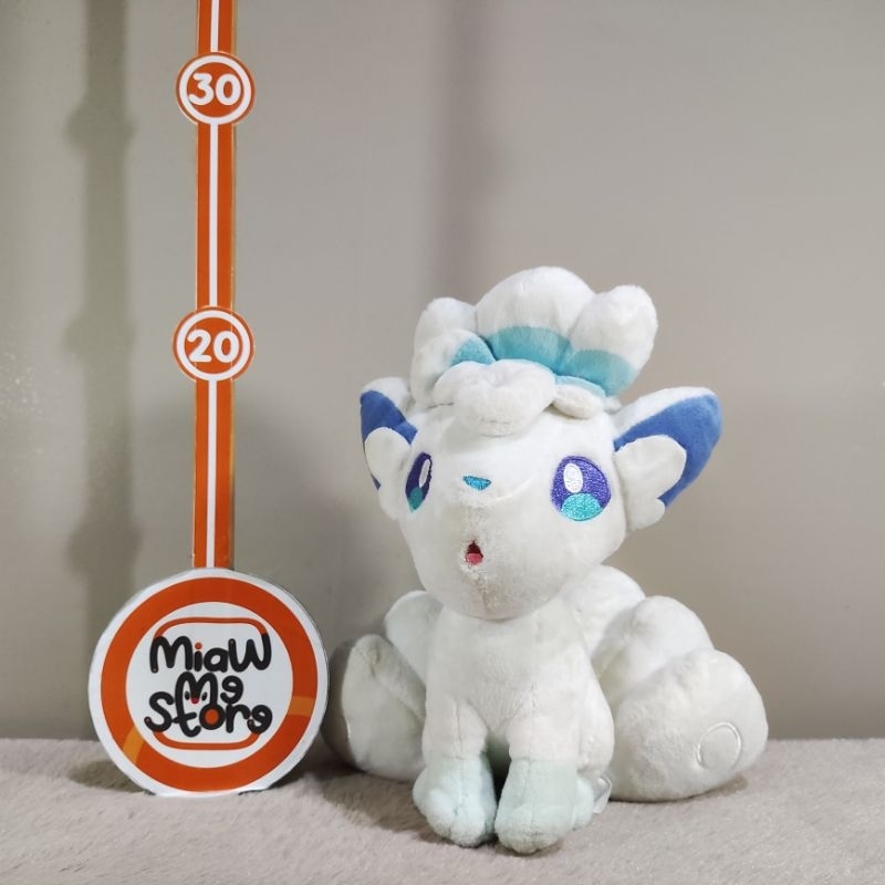 Jual Boneka Pokemon Vulpix Alolan Fox Rubah Original Pokemon Center ...