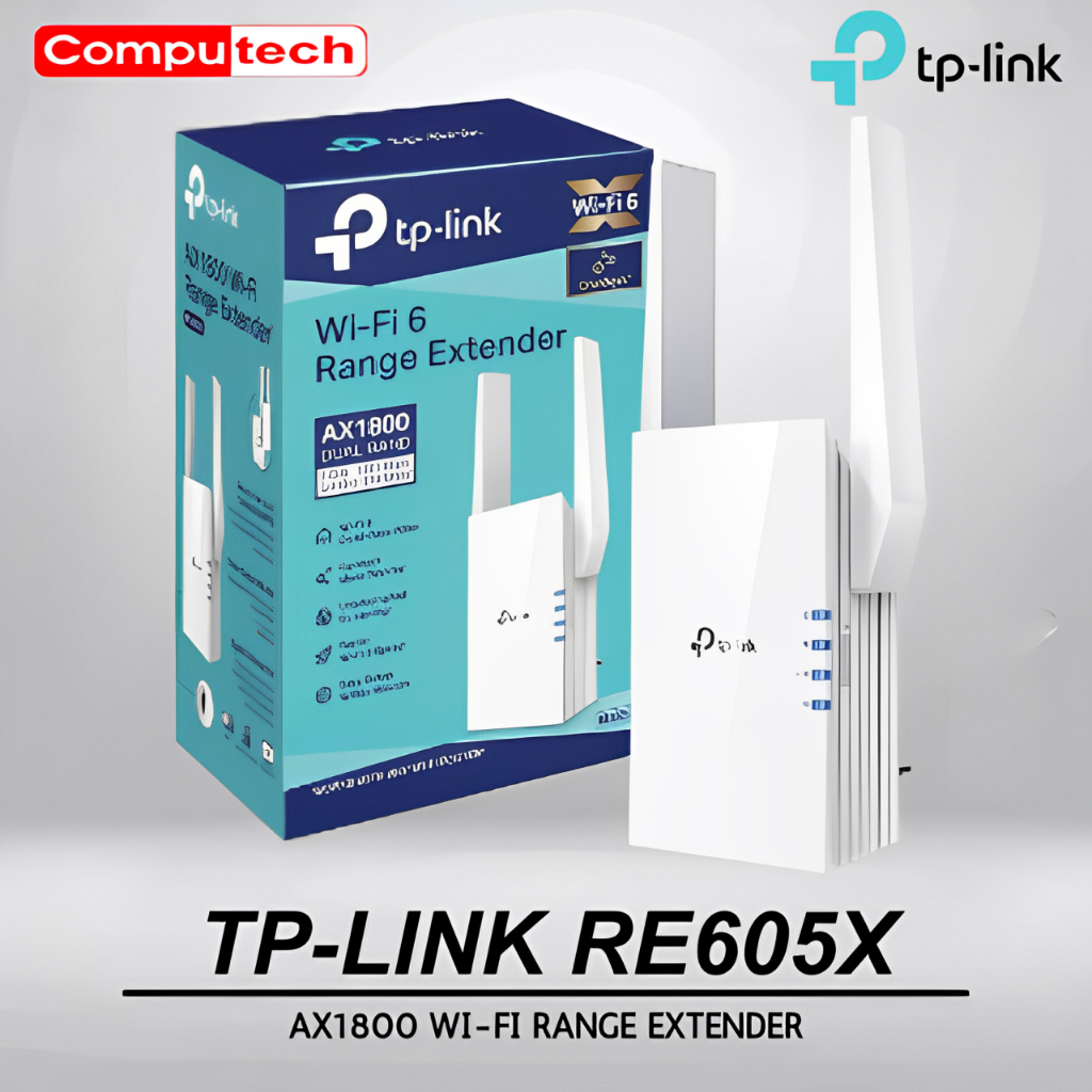 Jual TP-Link RE605X AX1800 Wifi 6 Range Extender | Dual Band | Access Point - TPLINK Wi-Fi 6 ...
