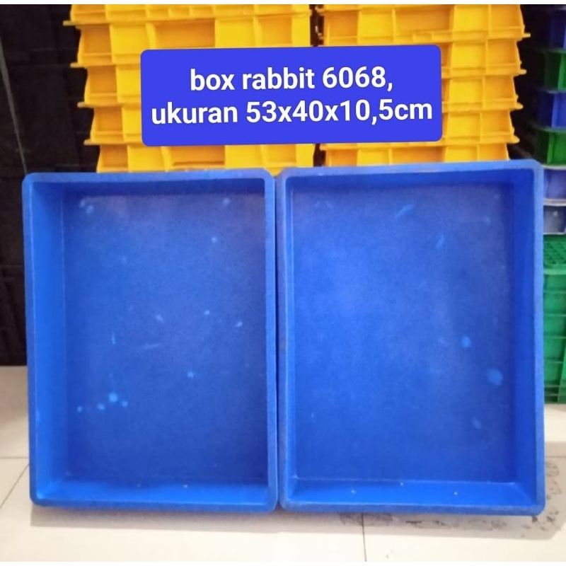 Jual box container rabbit 6068, box industri serbaguna' bekas | Shopee ...