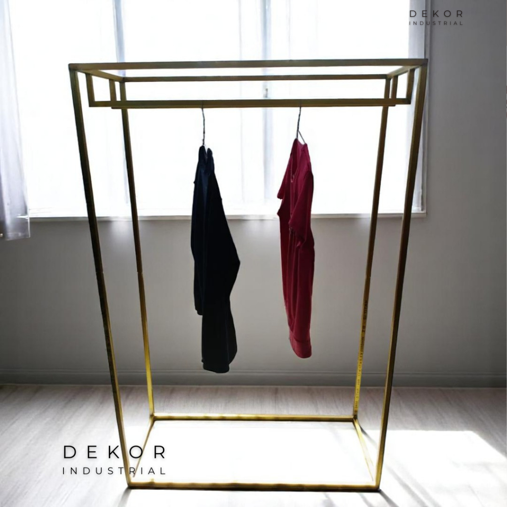 Jual Gantungan Baju Premium Elegant Serbaguna | Gantungan Display Baju ...