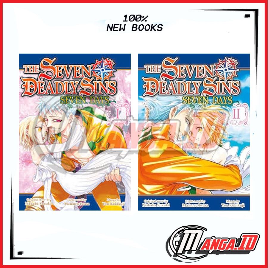 Jual Bundle 2 book - The Seven Deadly Sins: Seven Days 1 & 2 (Seven ...