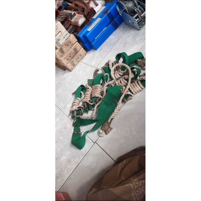 Jual SAFETY SABUK TALI PENGAMAN KESELAMATAN KERJA PROYEK | Shopee Indonesia