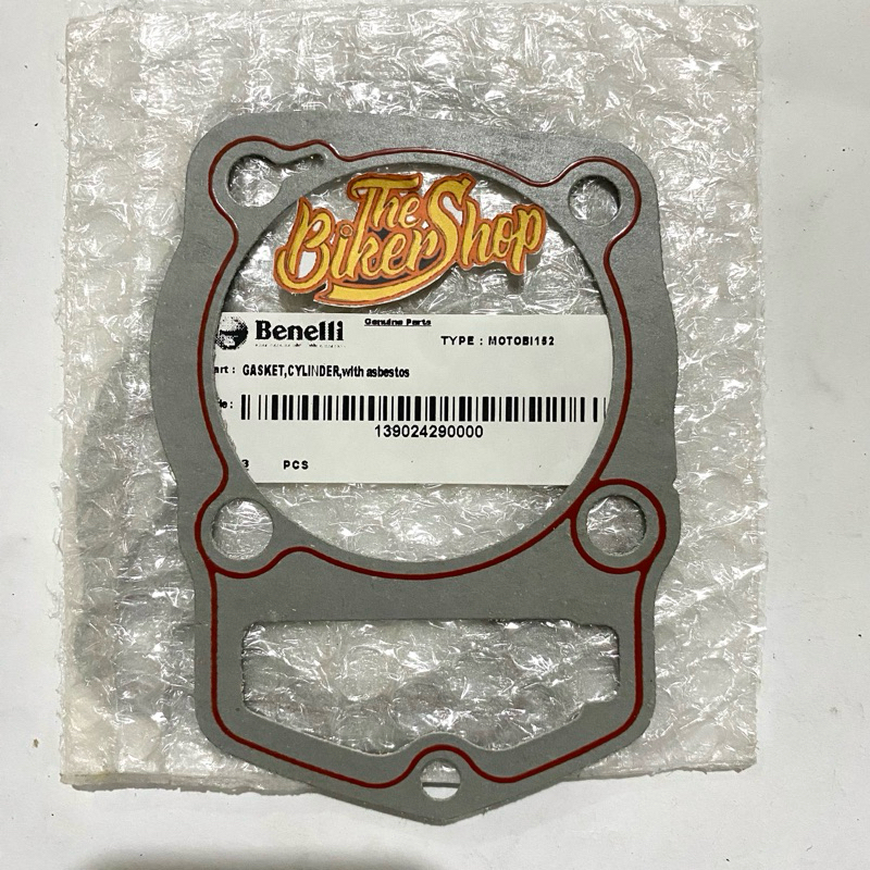 Jual perpak/gasket block cylinder benelli motobi 152 original | Shopee ...