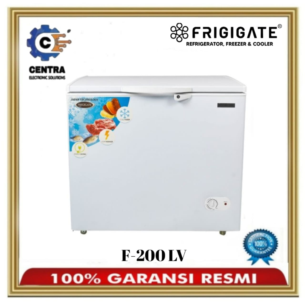 Jual FRIGIGATE F-200LV CHEST FREEZER 200L | Shopee Indonesia