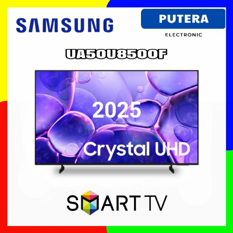 Jual SAMSUNG 50U8500F SMART TV 50 inch Crystal UHD 4K series 2025 UA50U8500F | Shopee Indonesia