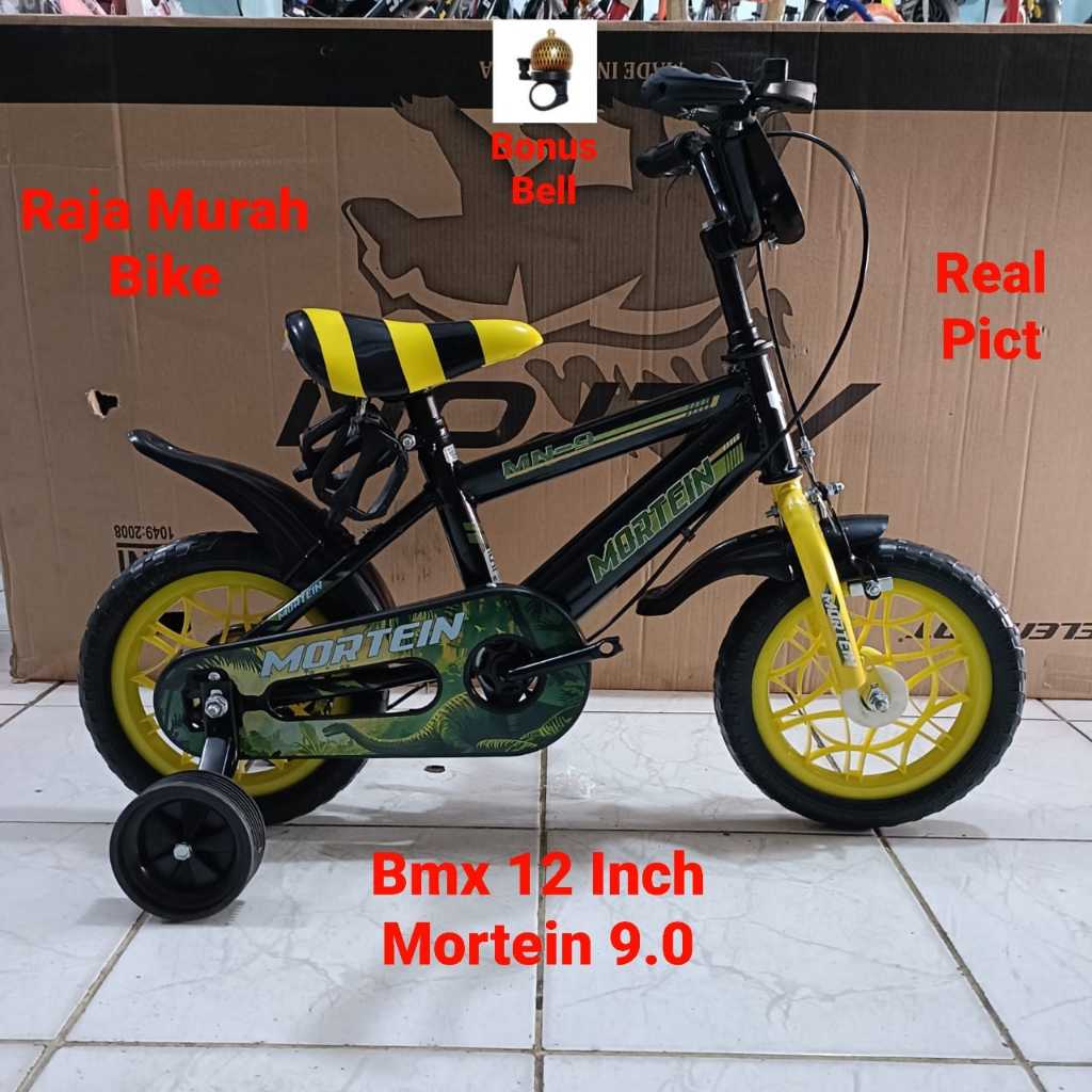 Jual Sepeda Anak 12 Inch Mortein 9.0 Sepeda Anak Laki Laki Bmx Mortein ...