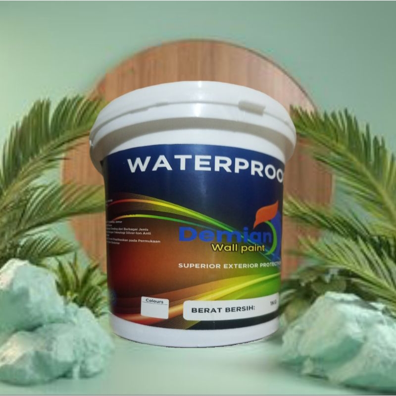 Jual cat tembok 1kg waterproof | Shopee Indonesia