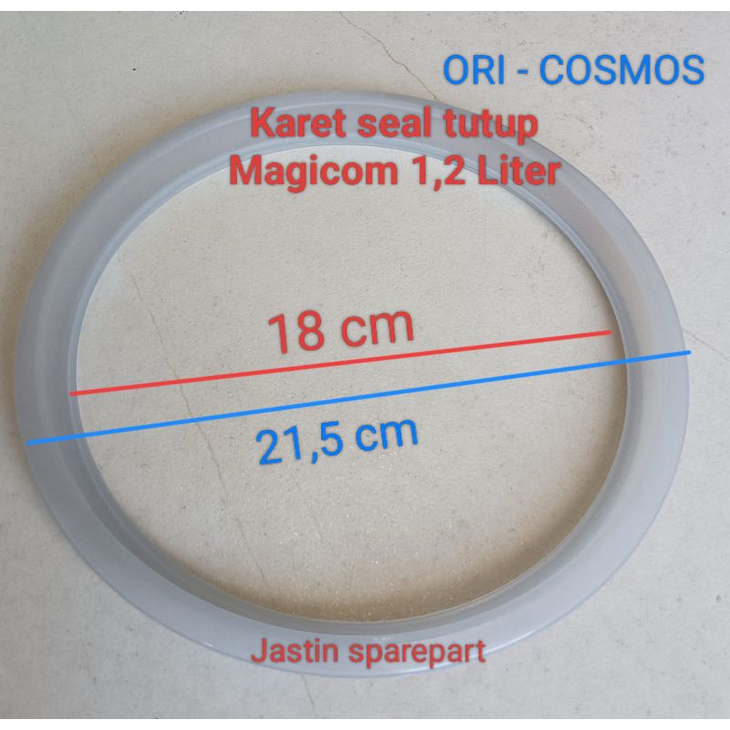 Jual Karet magicom cosmos 1,2 liter _ seal rice cooker cosmos original 1,2 liter | Shopee Indonesia
