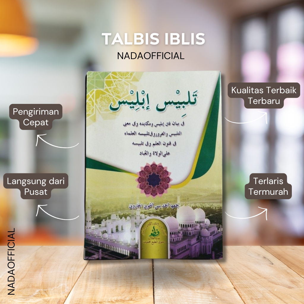 Jual KITAB TALBIS IBLIS MAKNA PESANTREN Makna Pesantren | Shopee Indonesia