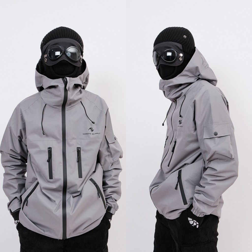Jual Nagoya Supply Jaket Gorpcore Outdoor Waterproof Bahan Taslan Balon ...