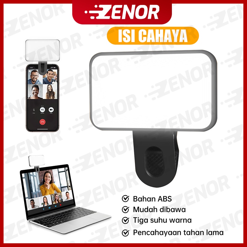 Jual Lampu Mini Selfie LED Light Mobile Phone Portable Lamp Clip Lampu ...