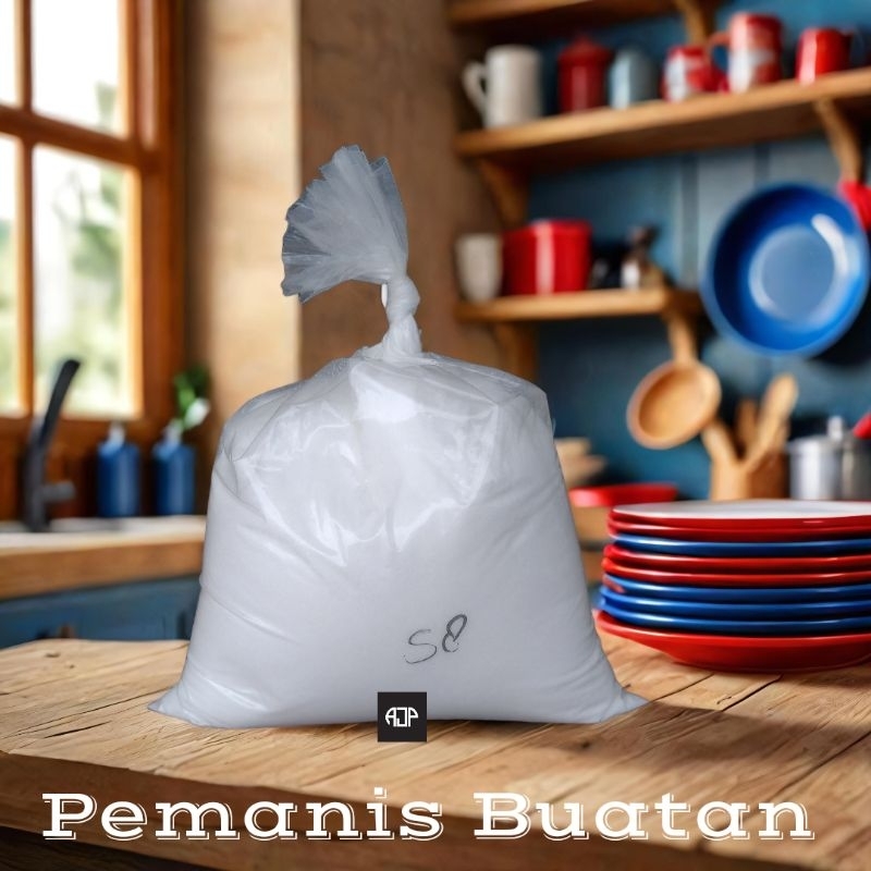 Jual S8 Sakarin / Pemanis Buatan / Pengikat Gula | Repack 1000 gr ...