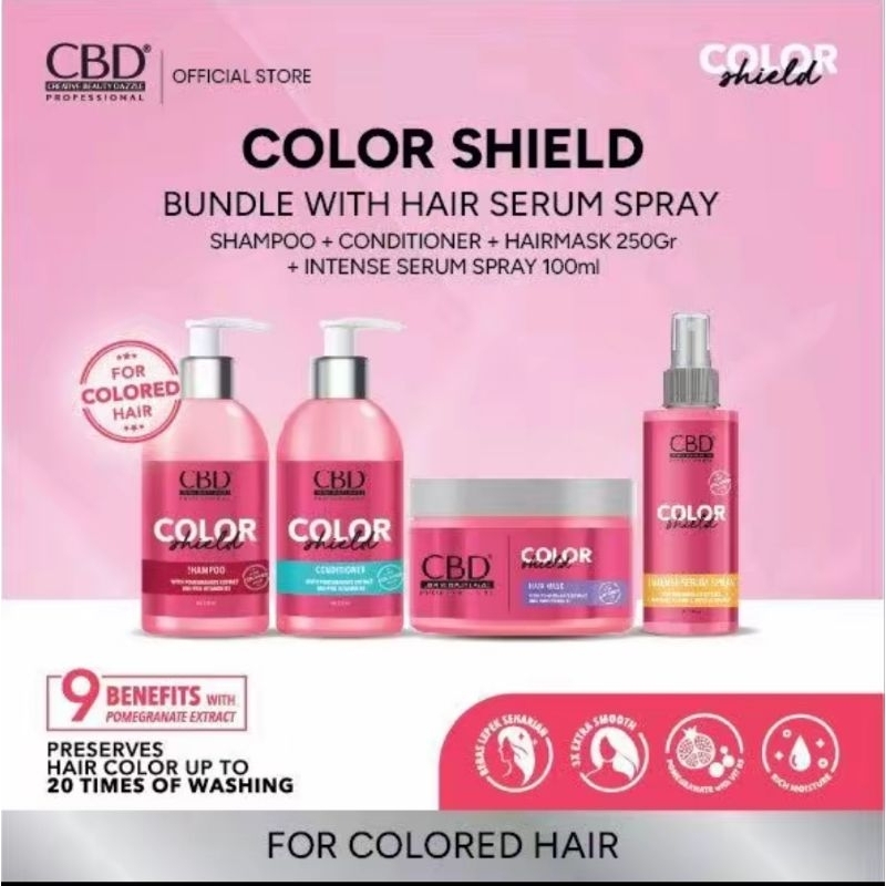 Jual CBD Professional Hair Treatment Color Shield || Shampo ...