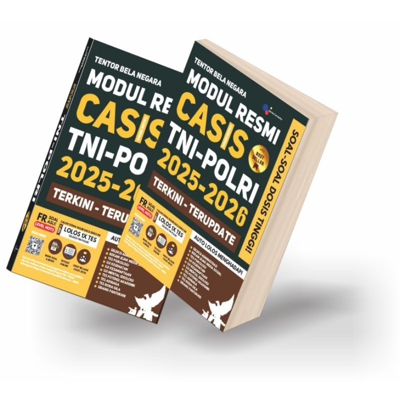Jual Modul Resmi Casis TNI-POLRI 2025-2026 Terkini, Terupdate | Shopee ...