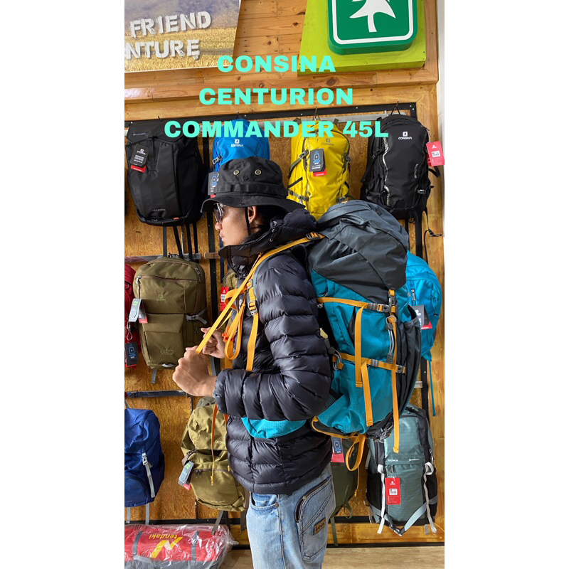 Jual Carrier Consina Centurion Commander Esxpert Series 45 L Include ...