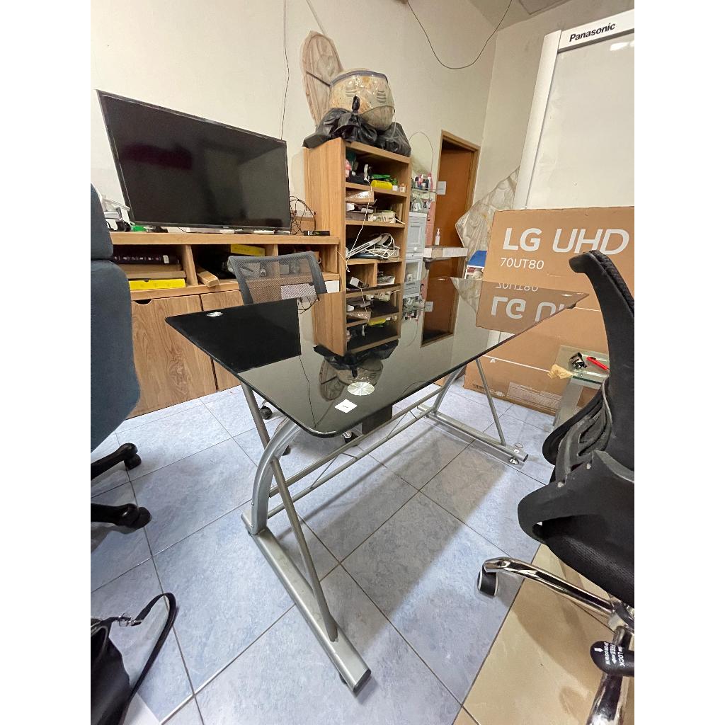 Jual Meja Kerja/Meja Kaca Informa full set | Shopee Indonesia