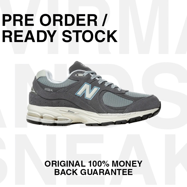 Jual New Balance 2002R Steel Blue Original 100% Sneakers resmi | Shopee ...