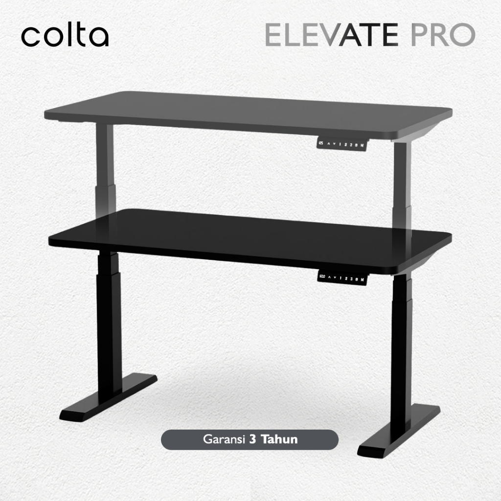 Jual Colta Elevate PRO Electric Adjustable Standing Desk Meja Kerja ...