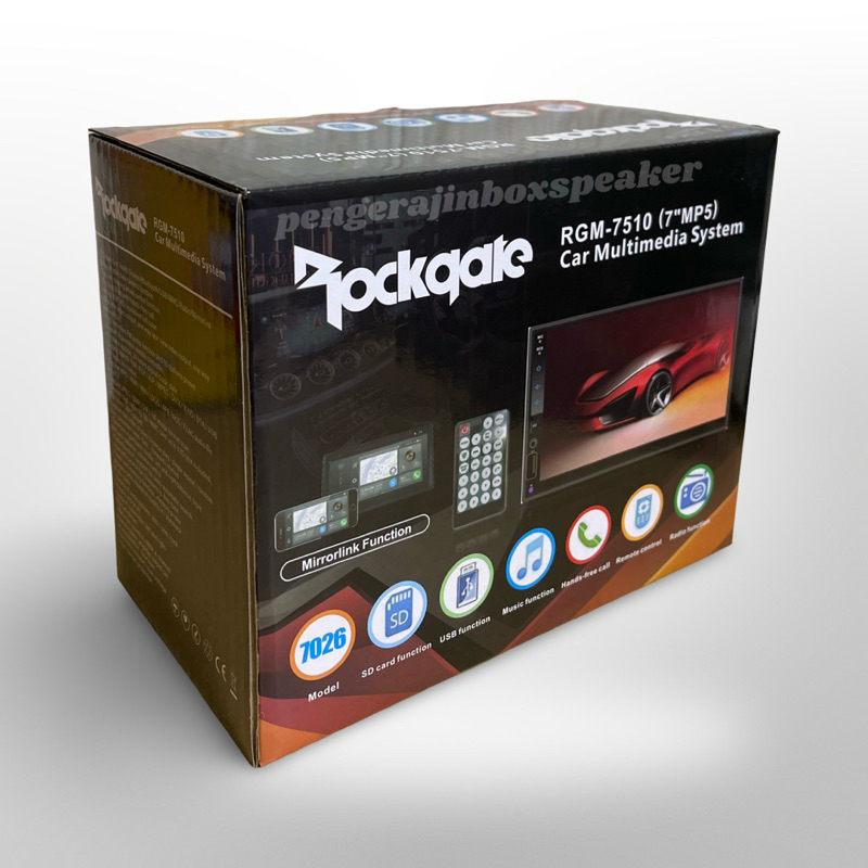 Jual Head Unit MP5 Rockgate Layar 7 Inch Deckles Rockgate | Shopee ...