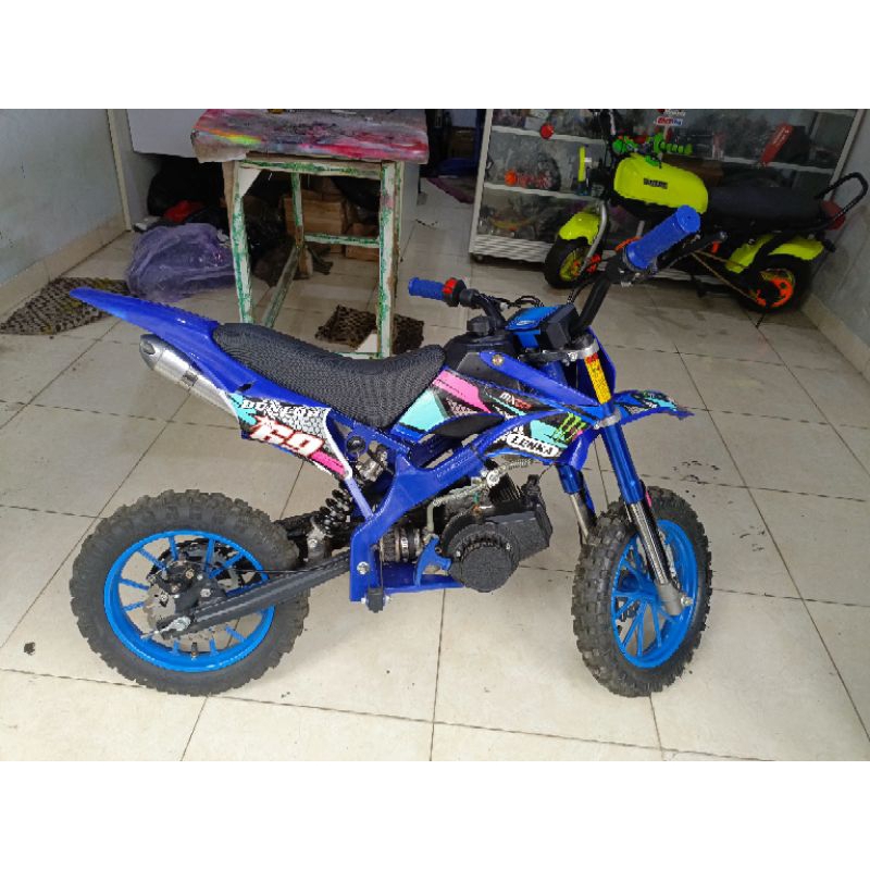 Jual Motor mini trail mini 2 tak 50cc LENKA | Shopee Indonesia
