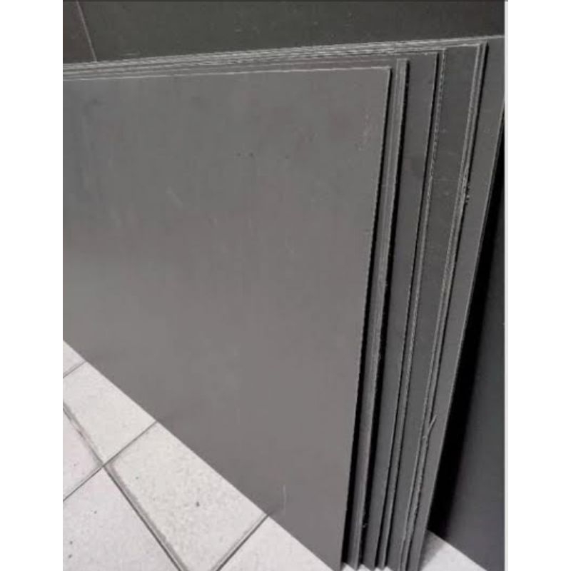 Jual Plat PVC 3mm x 50mm x 100mm - abu abu | Shopee Indonesia