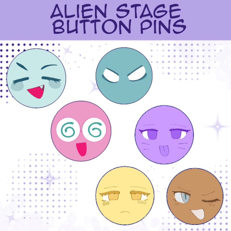 Jual ALNST || Alien Stage Button Pins || fanmerch | Shopee Indonesia