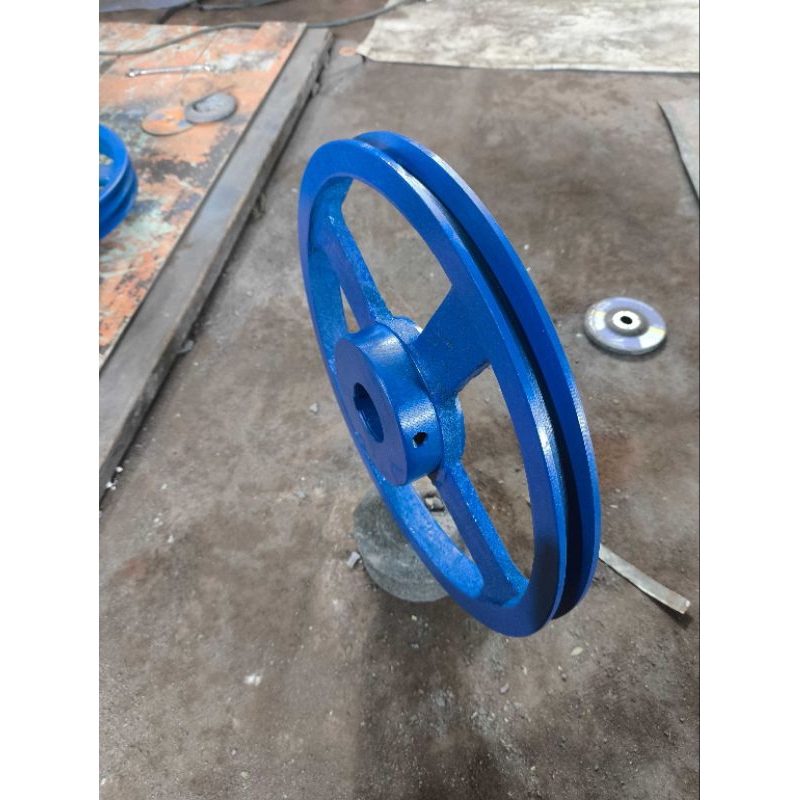 Jual PULLEY B1 12 INCH TEBAL ASS BESAR BESI COR | Shopee Indonesia