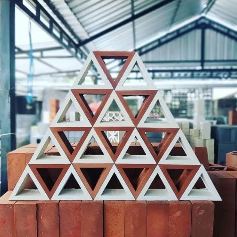 Jual ROSTER MINIMALID segitiga (20x20)roster beton minimalis, lubang ...