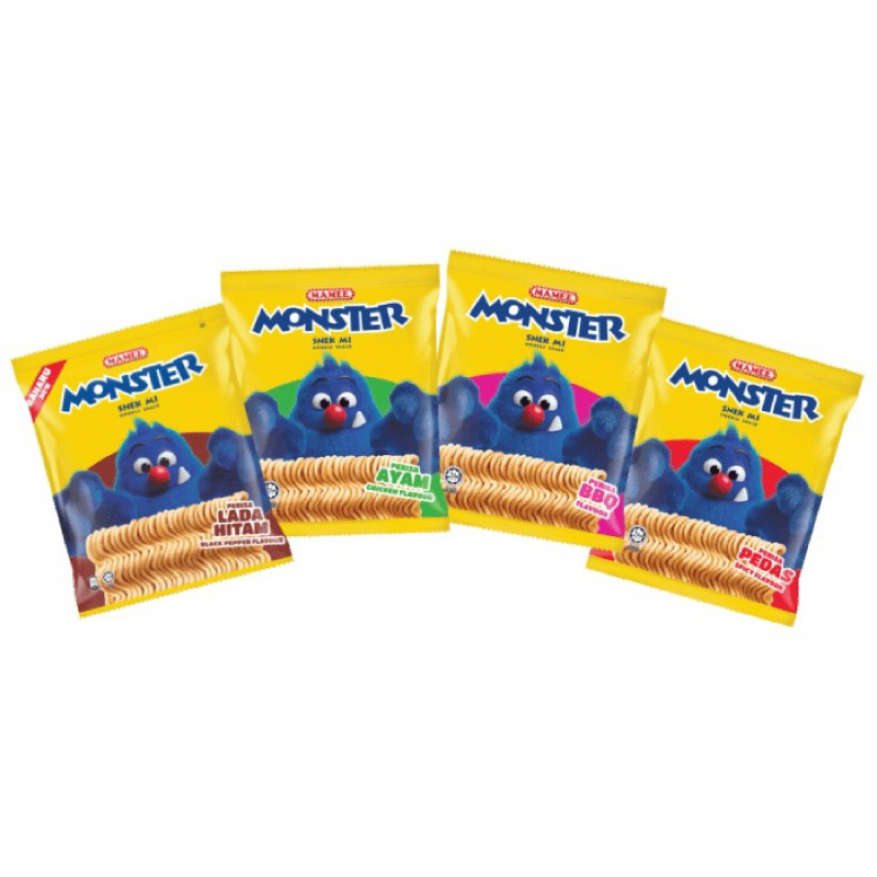 Jual Mamee Monster ~ Snack Mamee Monster [ 10 BUNGKUS ] | Shopee Indonesia
