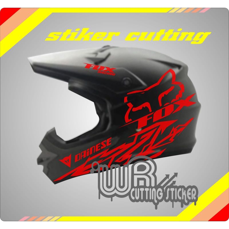 Jual stiker helm trail full face stiker helm | Shopee Indonesia