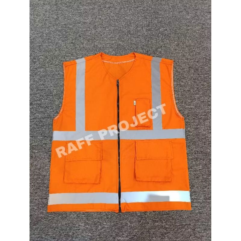 Jual Rompi Safety orange – Reflektif Terang, Bahan Tebal, Standar ...