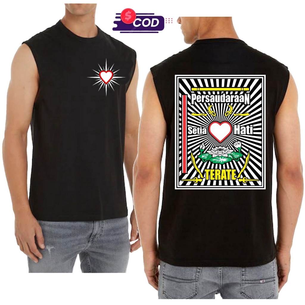 Jual Kaos Singlet PSHT Pria Terbaru Combed 30S Motif Lambang - Tanktop ...